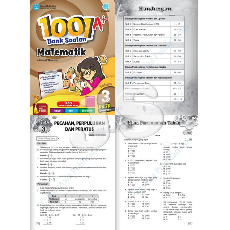 (SI)SMART 1001 BANK SOALAN TAHUN 1 2 3 | 1001 A+ BANK SOALAN TAHUN 1 2 ...