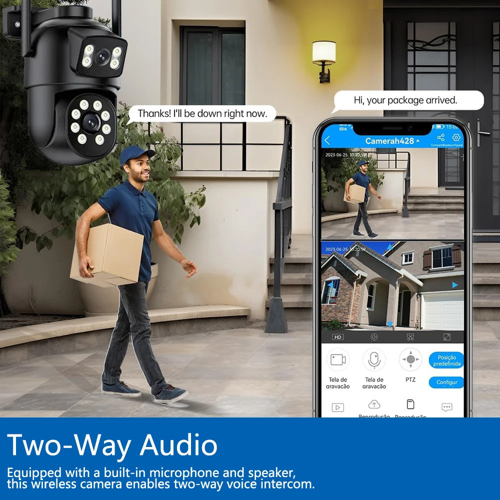 8MP 4K 16CH WIFI NVR System CCTV Surveillance Kit Auto Tracking P2P ...