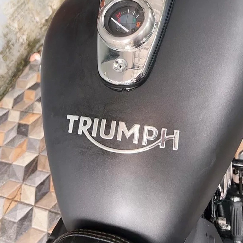 Triumph Modified Motorcycle Fuel Tank Label Sticker 3D Waterproof ...