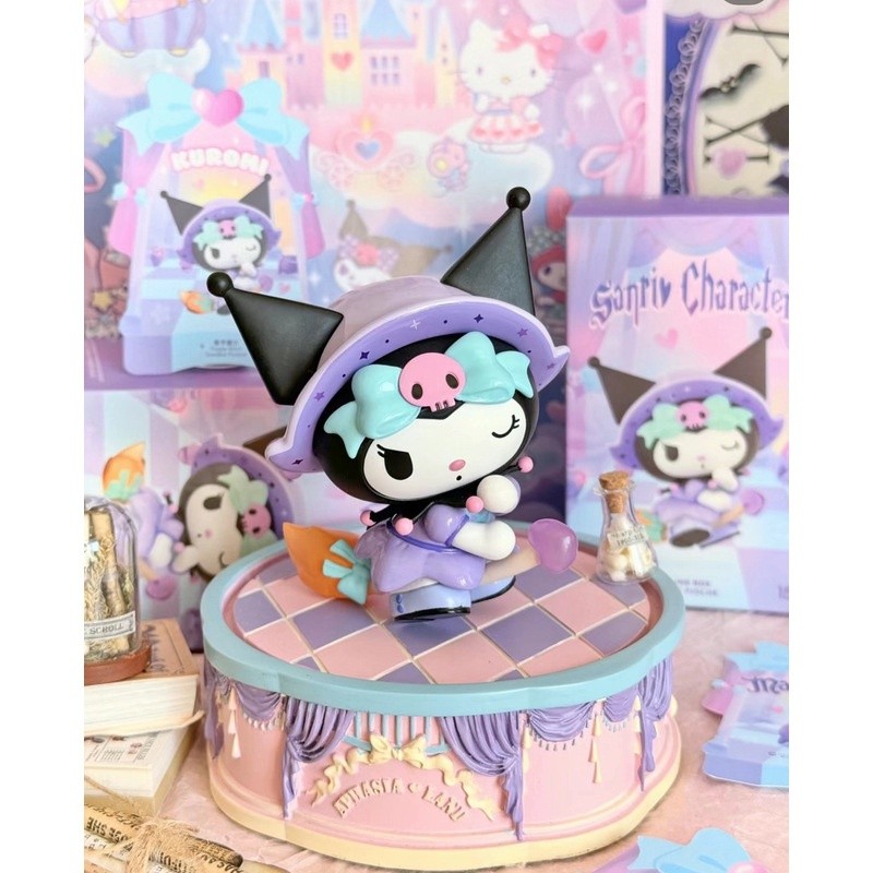 Sanrio Kuromi My Melody Blind Box Collectible Set – Punk Black Bunny ...