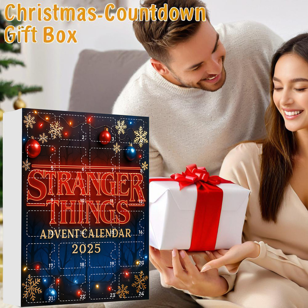 Stranger Things Christmas Countdown Calendar Blind Box with Christmas ...