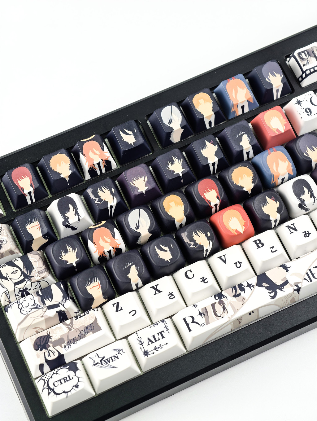 MAIMOOO Chainsaw Man Keycap MOA/Cherry Profile 16pcs PBT Mechanical ...