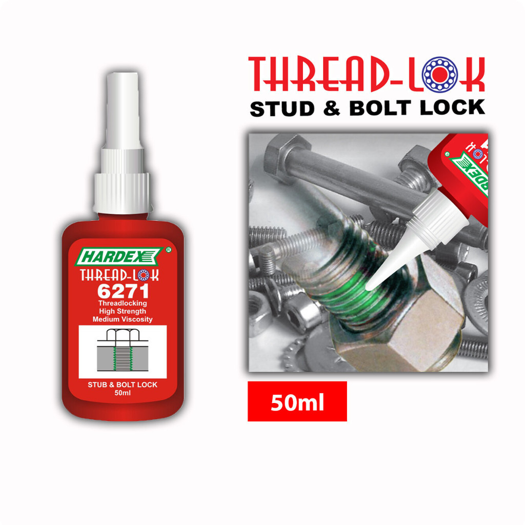 HARDEX TL-6271 Green Stud & Bolt Lock Thread Sealant 10ml | High ...