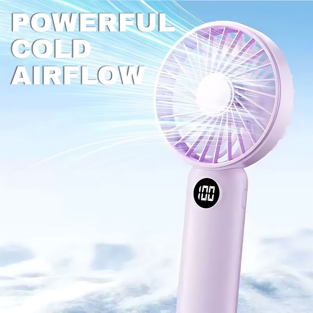 Mifier MF100 PRO 手持风扇小型便携式静音超长续航随身迷你充电学生户外挂脖 Mini Fan Kipas | Shopee ...