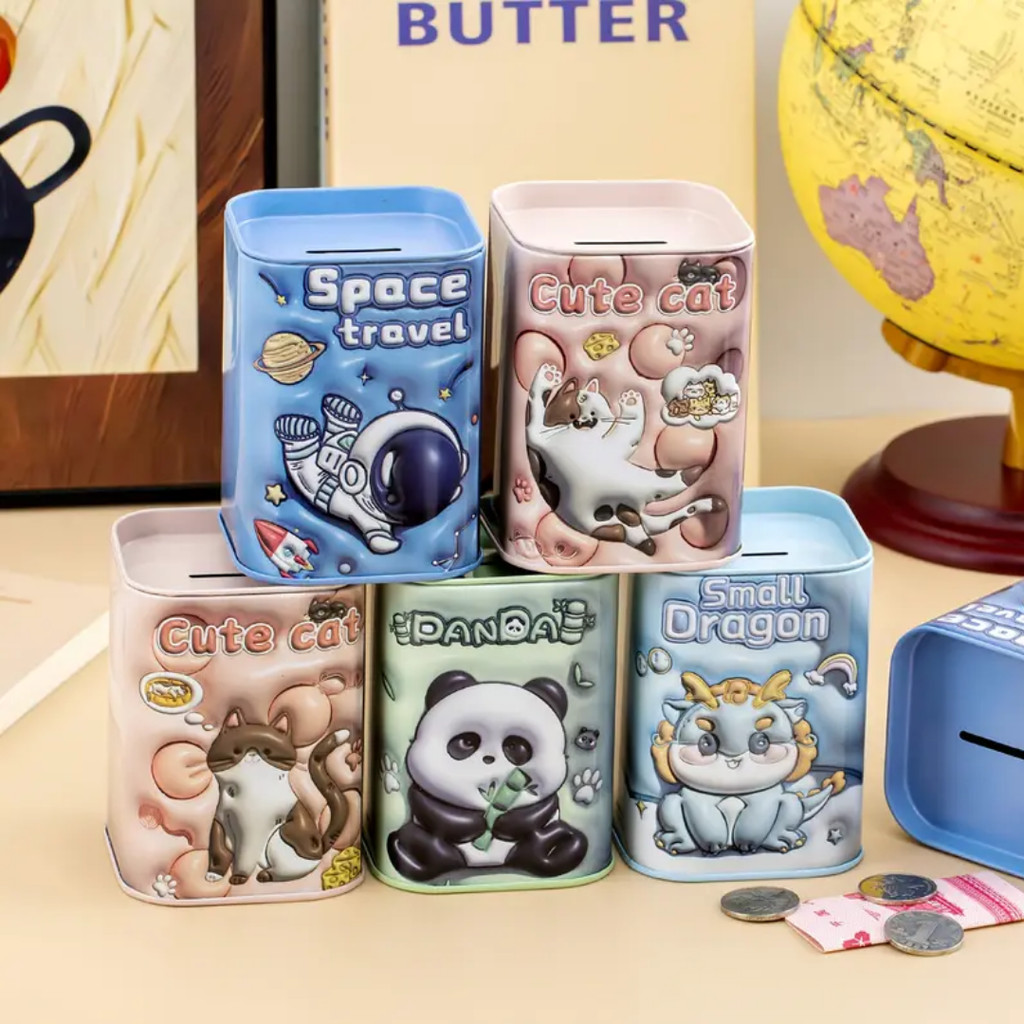 BeliBeli【Selamat Anak】Tabung Duit Comel Mini Cute Cartoon Money Box ...