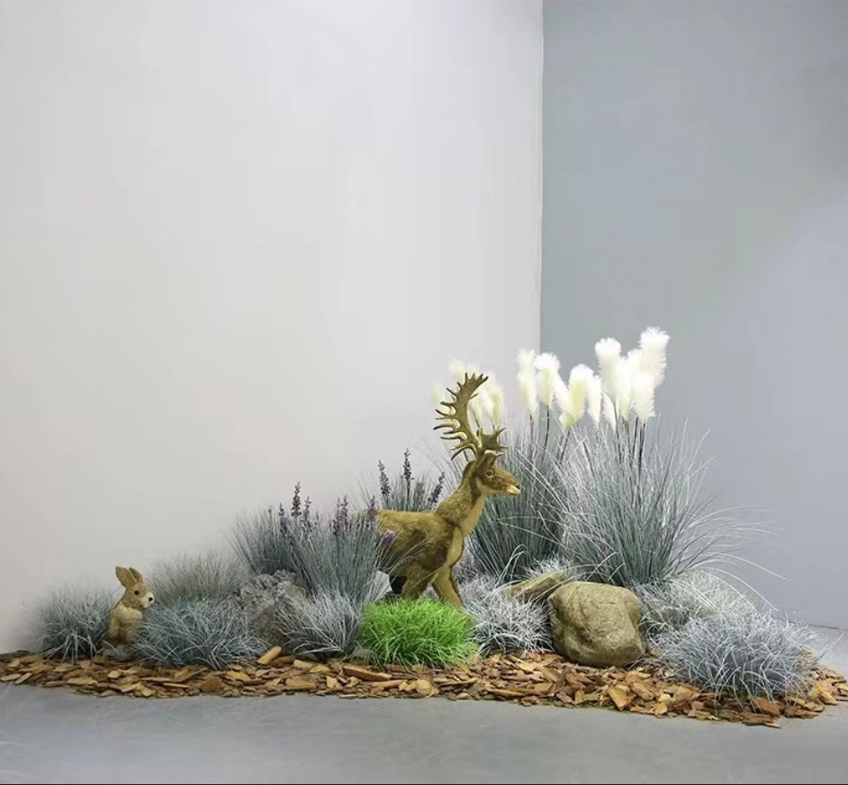 Artificial grass fake grass decoration rumput tiruan palsu plant ...
