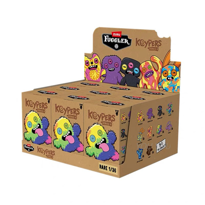 Fuggler Funny Ugly Monster KeyPers S6 Blind Box Plush Keychain - Ugly ...