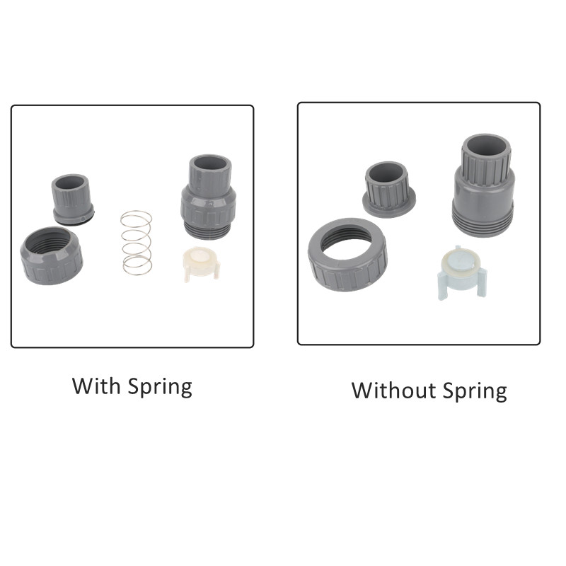 1pc 20/25/32/40/50mm PVC Check Valve Water Pipe One Way No-Return Valve ...