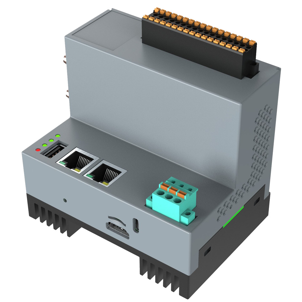OpenEmbed Raspberry Pi 5 IoT PLC Control Industrial IO Expandable ...