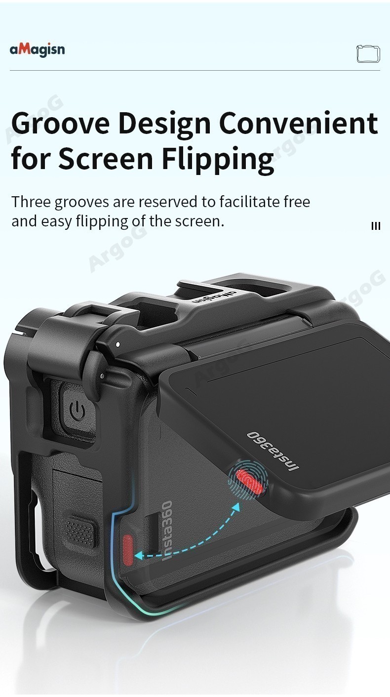 aMagisn Protective Frame Cage for Insta360 Ace Pro 2 / Ace Pro / Ace ...