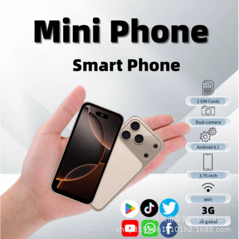 New mini Smartphone 17promax mini 12cm Small Screen Phone Factory ...