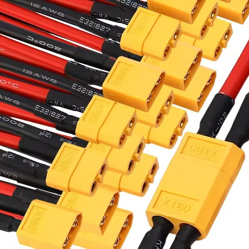 XT60 Connector Gold-Plated Copper 30A/60A High Current for RC Models ...