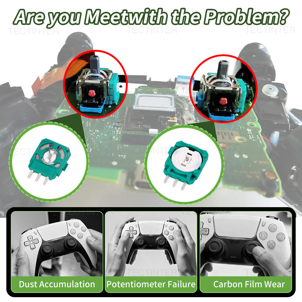 2K3 Analog Joystick For Dualsense PS5 Controller Potentiometer For PS5 ...