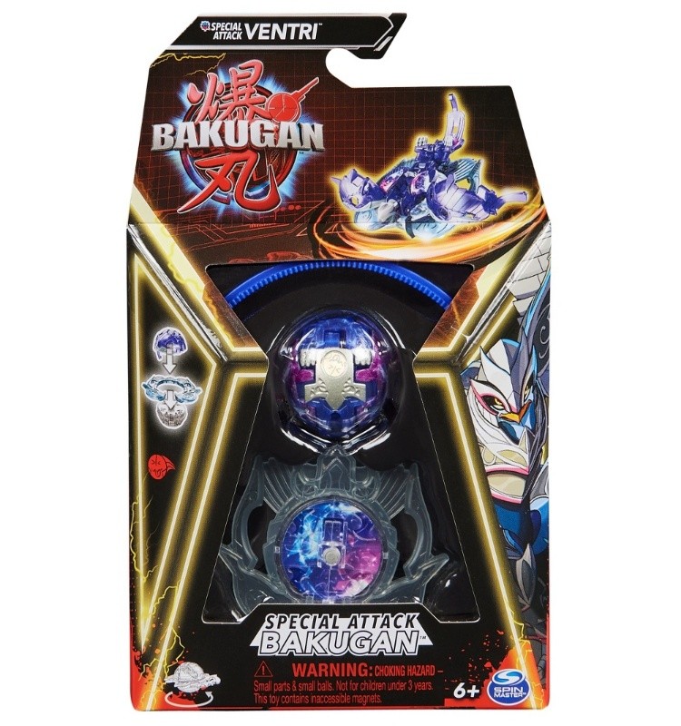 New Third-Generation Split Spinning Top Bakugan Limited Edition ...