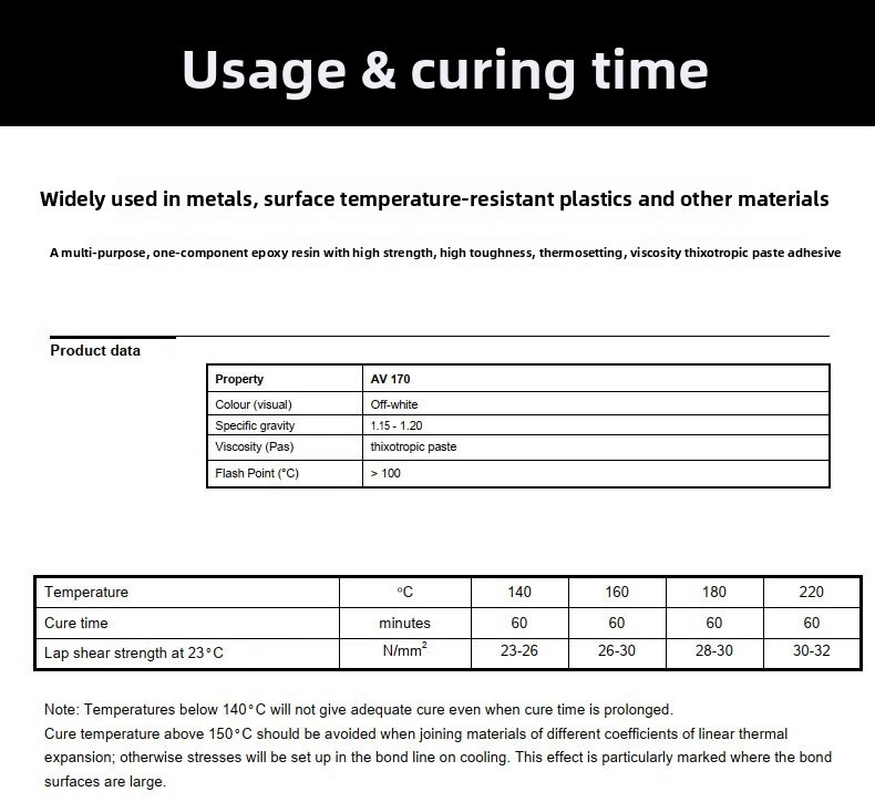 ARALDITE AV170GB 1KG Single Component Epoxy Resin Adhesive For Ceramic Composite Material ...