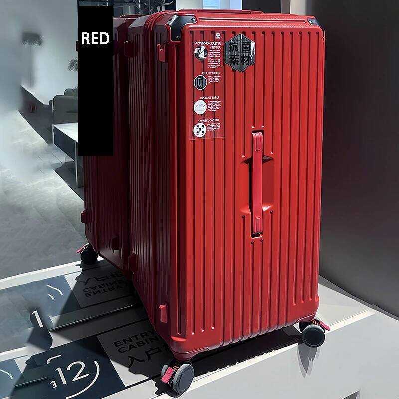 Large Size with Five Wheels Brake Lage Carrier 28 inch PC Material ...