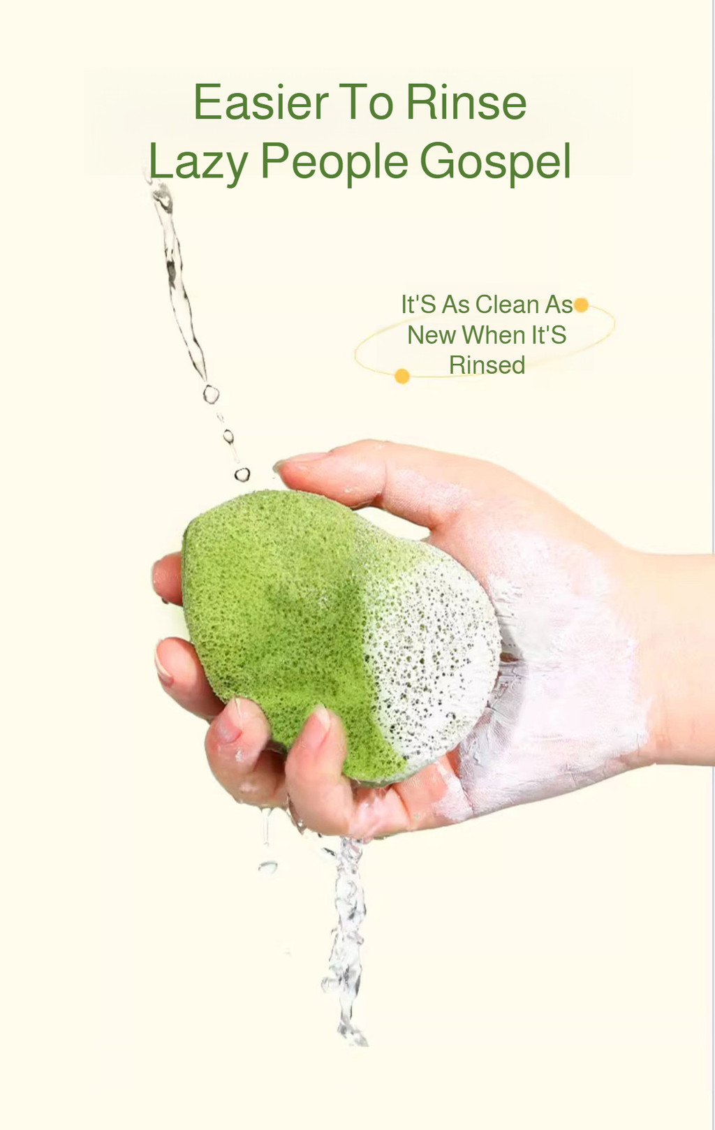 Face Wash Sponge Highly Soft Washcloths Clean Pores Decontamination ...