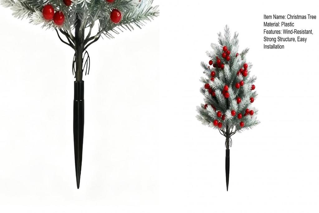 olimpidd| Realistic Garden Cedar Tree Christmas Tree Wind-resistant ...
