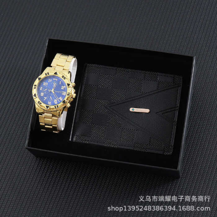 FULAIDA Quality Men's Fashion Alloy Fake Three-Eye Business Watch ...