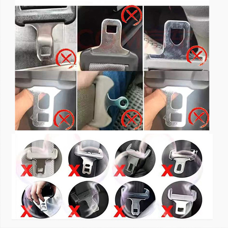 BMW Car Safety Belt Extender Joint Bayonet Fastener Seat Belt Buckle ...