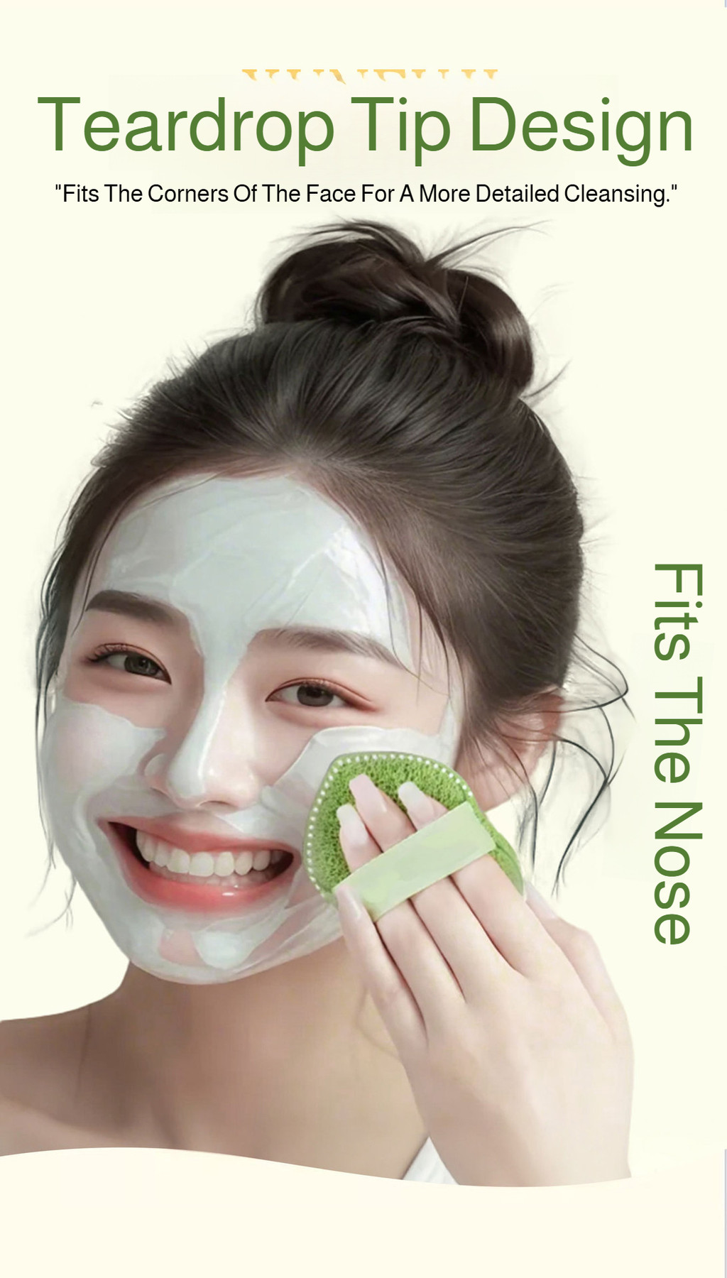 Face Wash Sponge Highly Soft Washcloths Clean Pores Decontamination ...