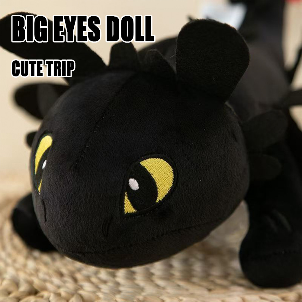 Toothless dragon doll car roof helmet decoration, accessories suitable ...