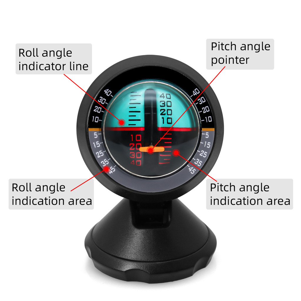 Car Slope Meter Portable High-precision Auto Universal Outdoor Measure ...