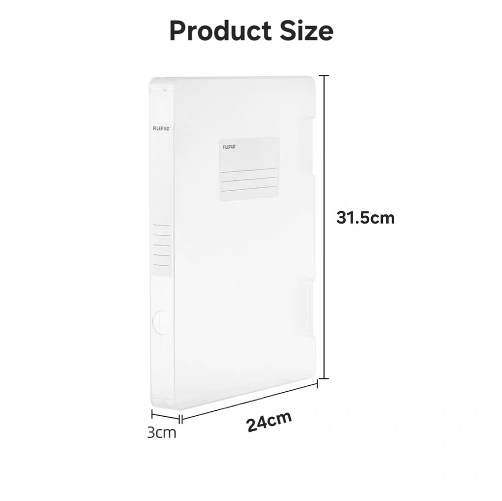 Kotak Fail A4 File Box Document Case Folder Storage File Box Document ...