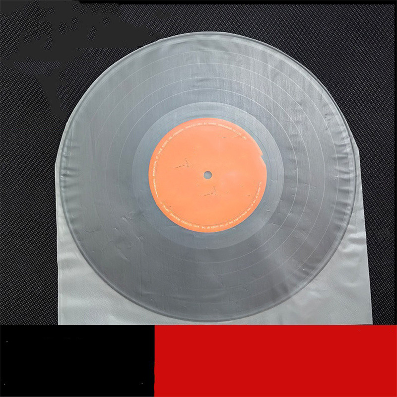 50 PCS Black Vinyl Record Inner Sleeves 8 Mil Thick Anti Static LP ...