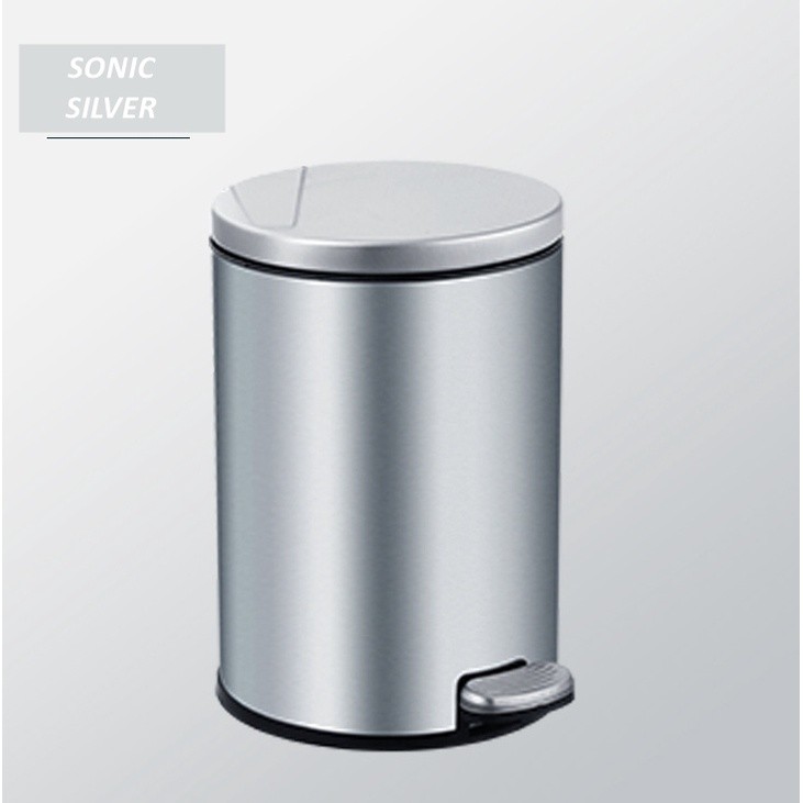 SG SALES Stainless Steel Dustbin/ Auto Soft Close/ Minimalist Design ...