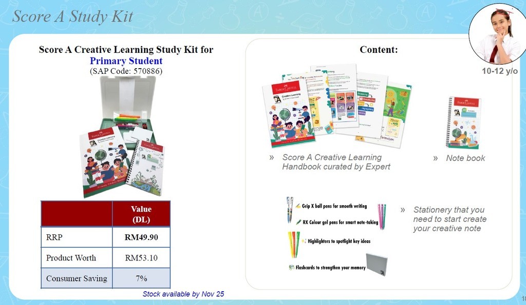 [Super Savers] FABER CASTELL Skor A Kit Pembelajaran Kreatif | Score A ...