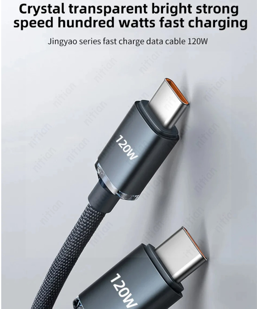 25CM Type C to Type C Short Cable Power Bank Phone Charger Cable Dual ...