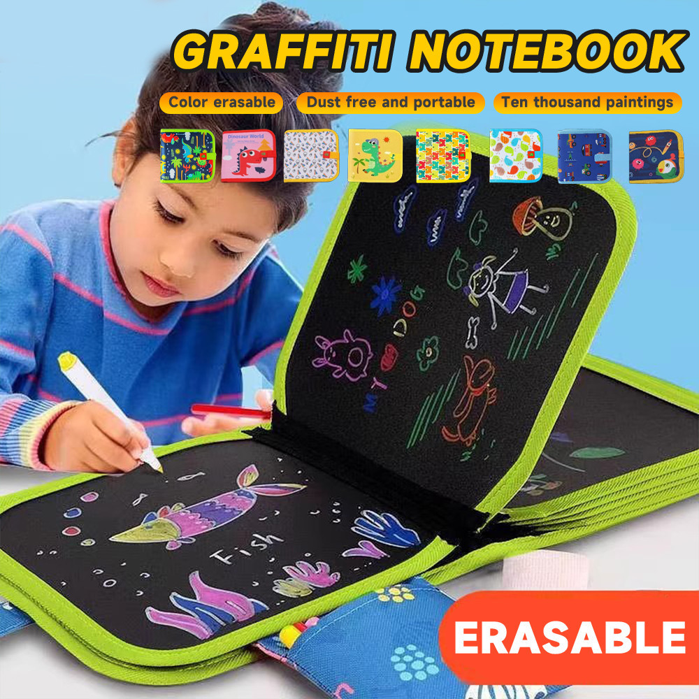 Erasable Coloring Book Kids Education Painting Book Children Book ...