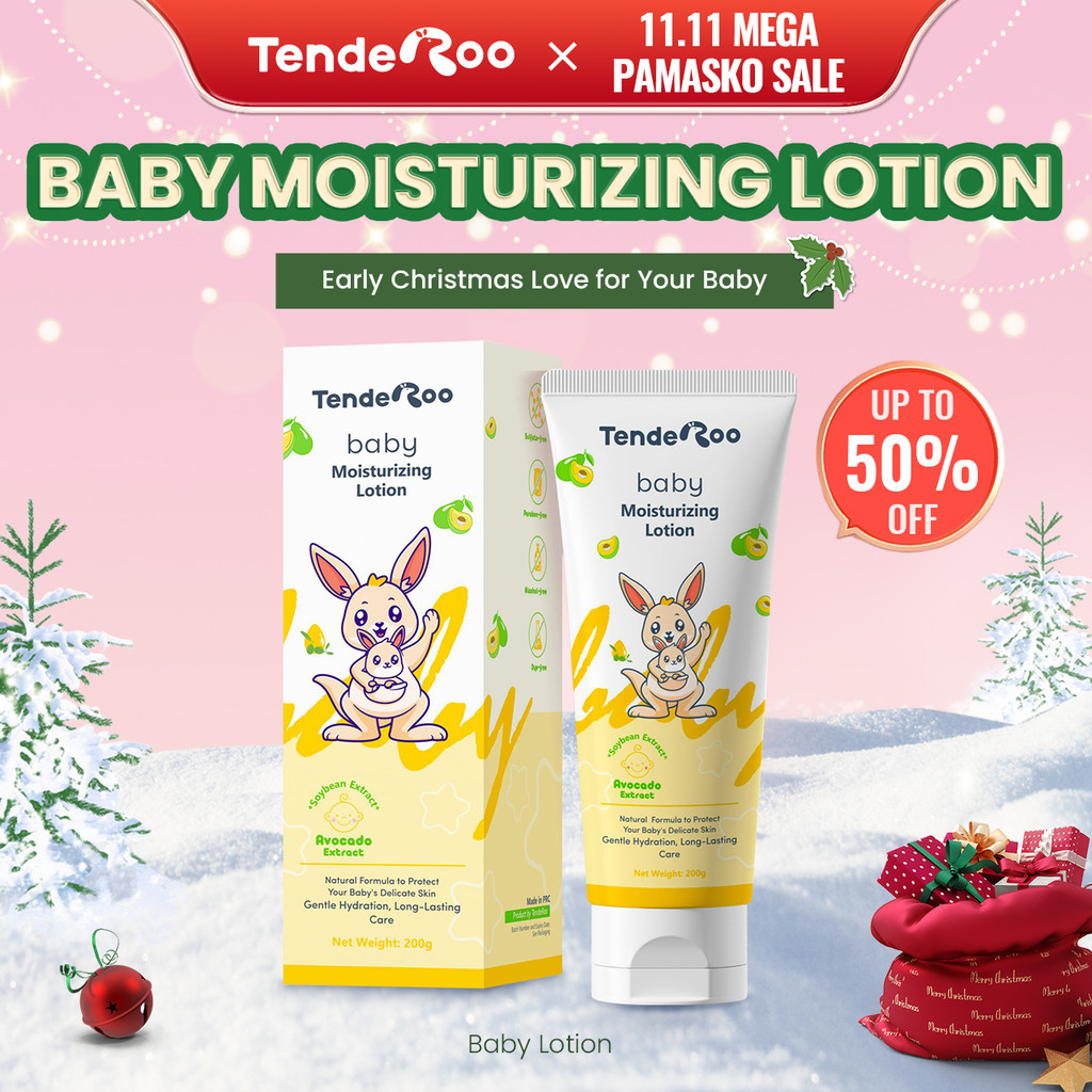 [FDA Approved] Tenderoo Baby Moisturizing Lotion Avocado Plant Extract ...