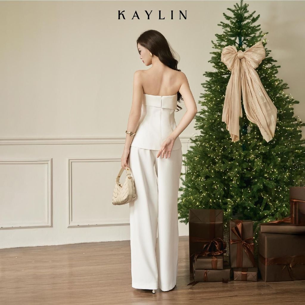 KAYLIN long pants, straight form, flattering, soft velvet fabric ...