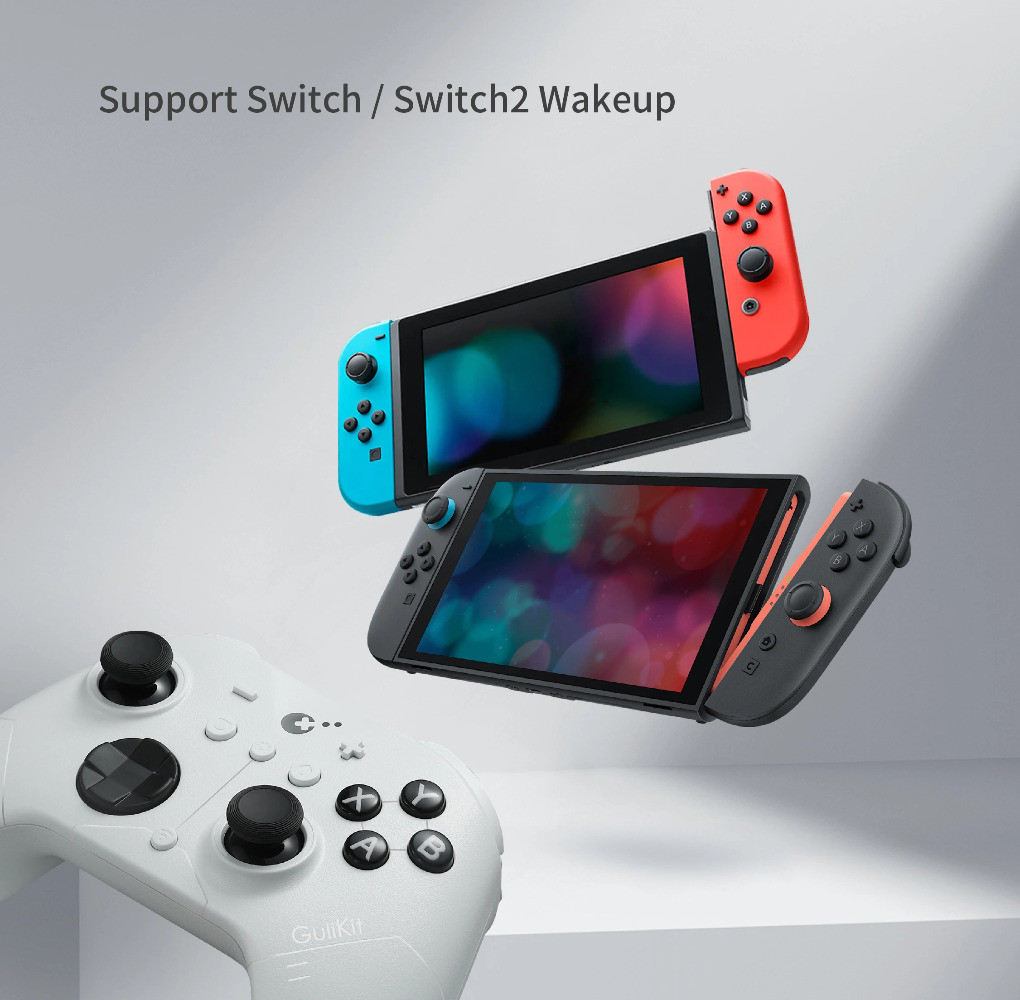 GuliKit ES Pro E-sports Controller for Nintendo Switch / Switch 2, PC ...
