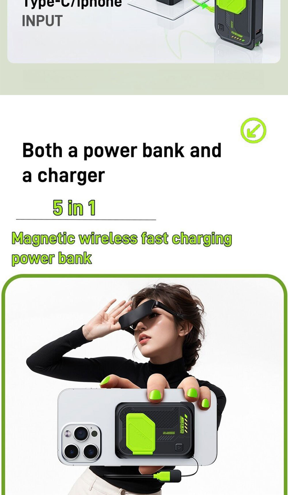 【3C Certification】3c Powerbank 22.5W Fast charging 20000mah original ...