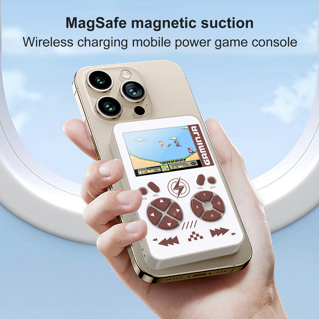 Mini Handheld Game Console Built-in 400 Games 5000mAh Battery Wireless ...