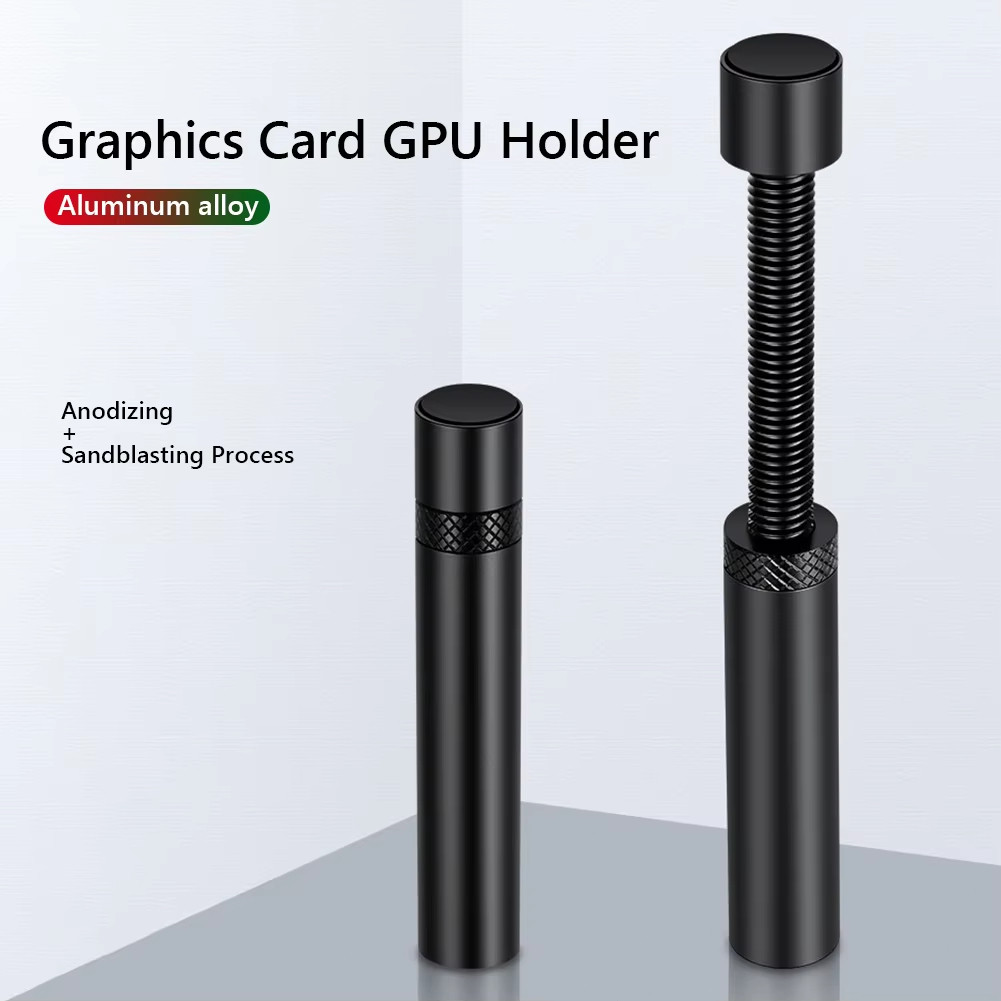 Aluminum GPU Stand Adjustable Telescopic PC Build Essential | Shopee ...