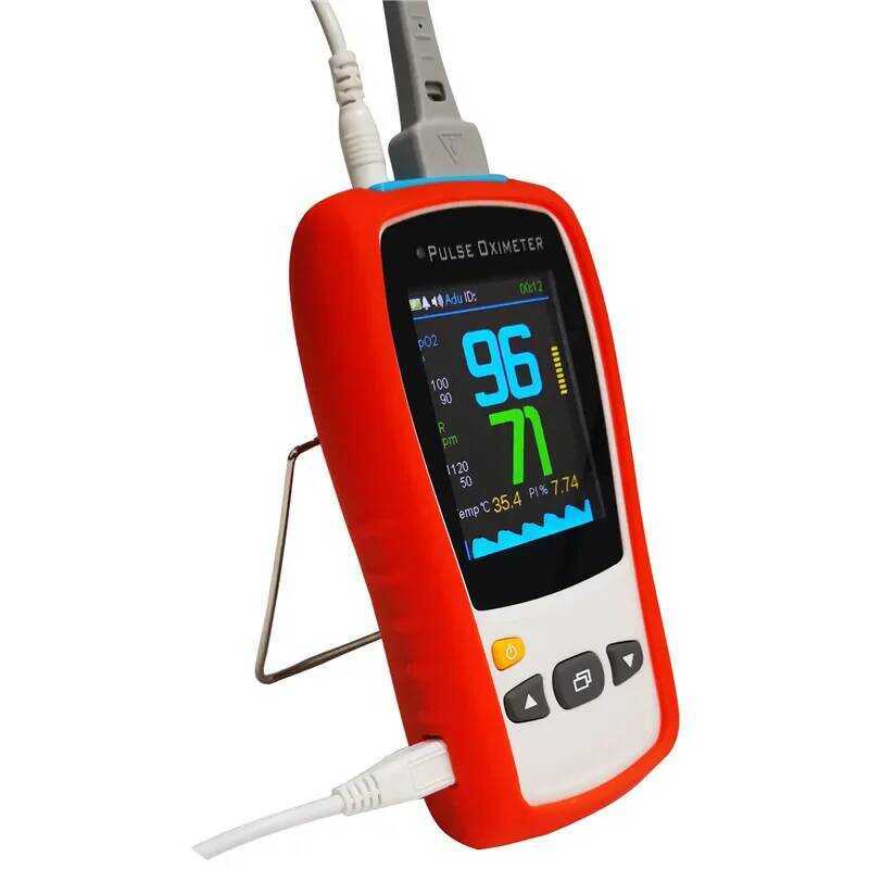 SPO2 PR TEMP 2.8Inch Handheld Pulse Oximeter Neonate Child Monitor ...