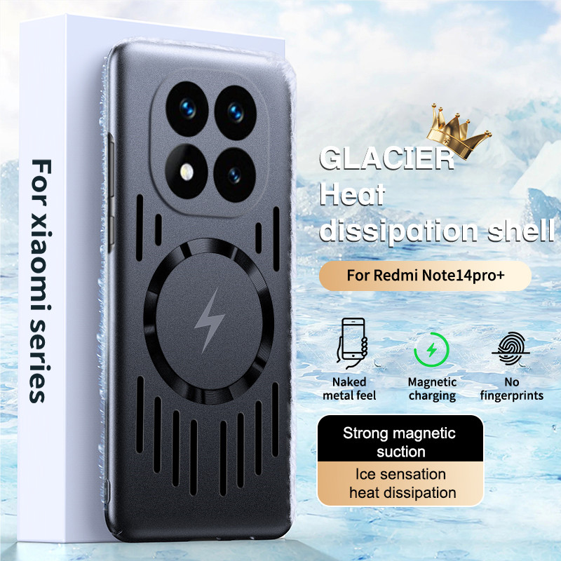 Heat Dissipation Cooling Hollow Case for Redmi 15C Note 15 14 Pro Plus ...