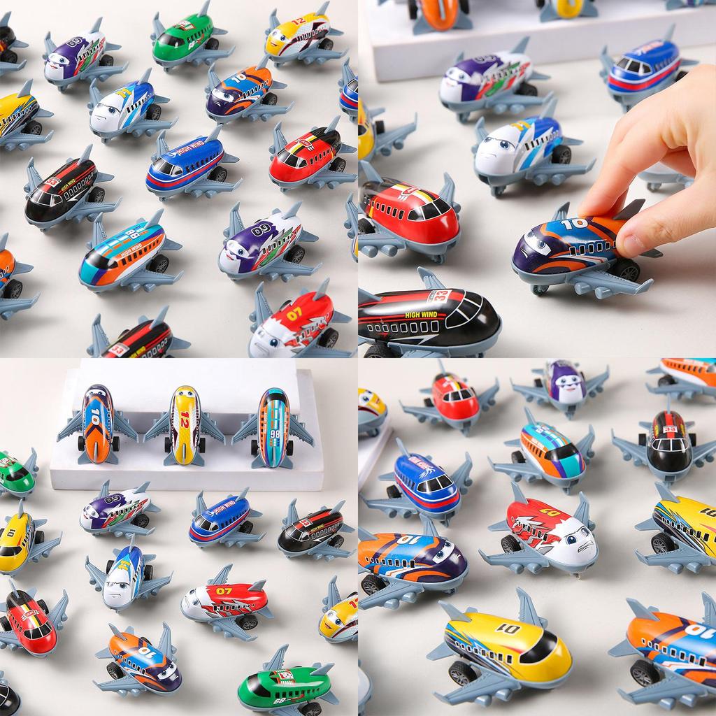 Inertial Simulation Mini Airplane Model Children Toy For Educational ...