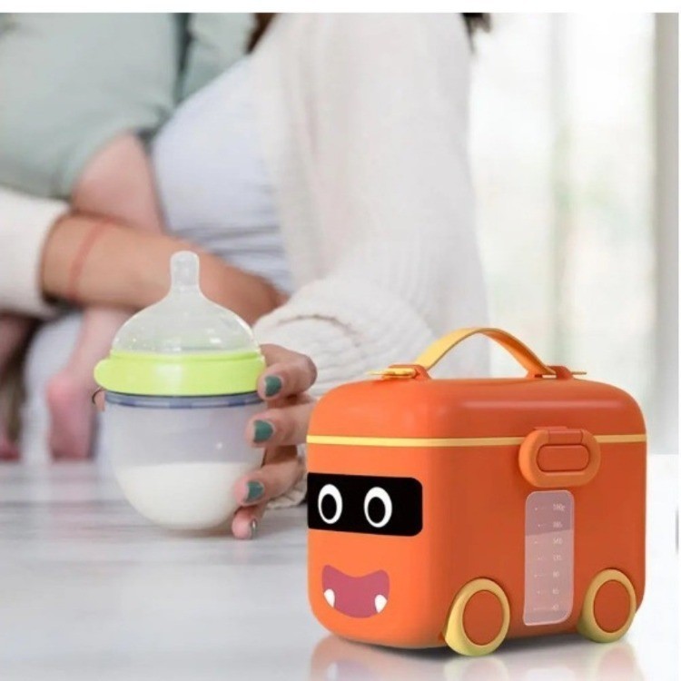 Portable Car Cartoon Bekas Susu Box Airtight Formula Infant Milk Powder ...