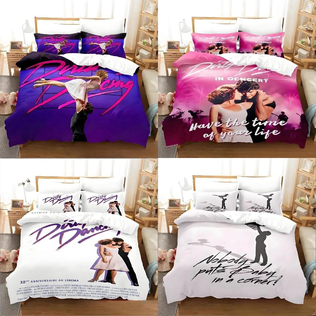 Dirty 3d Print Dancing Pattern Bed Set With Active Printing And Soft ...