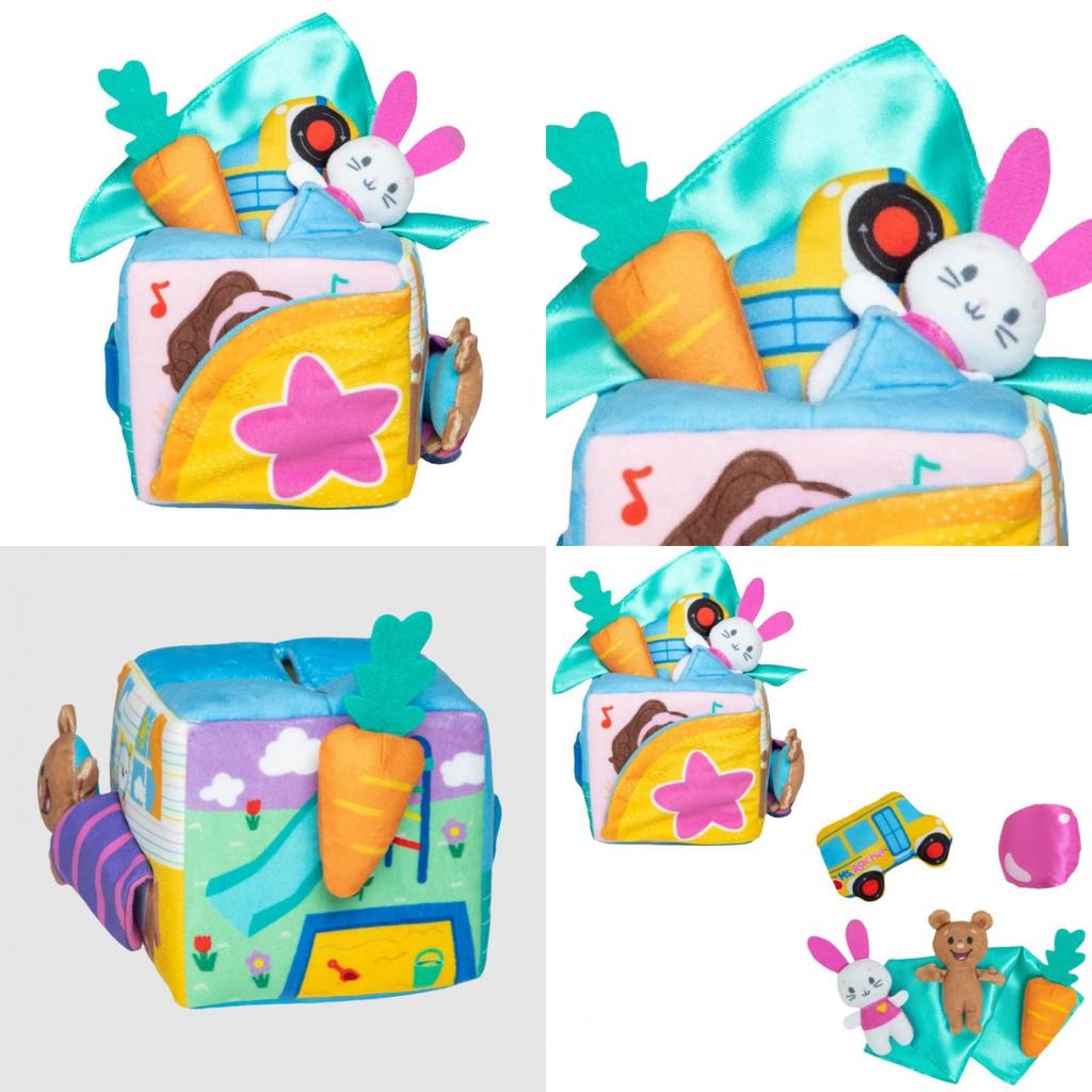 And Soft Cuddly Ms Rachel Surprise Learning Box Plush Rabbit Toy For ...
