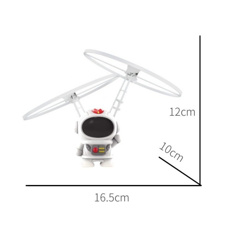 Floating Astronaut Robot Flying Toy Induction Magic Ball with Lights ...