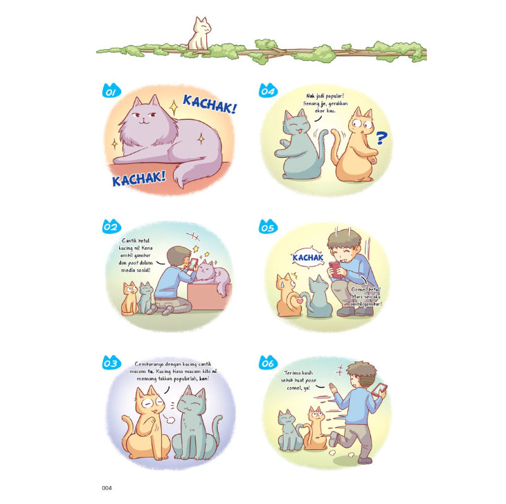 [JS GEMPAK STARZ]📚LAWAK PASAL MEOW 01-19 BUKU KOMIK | Nishiki 黄美锦 ...