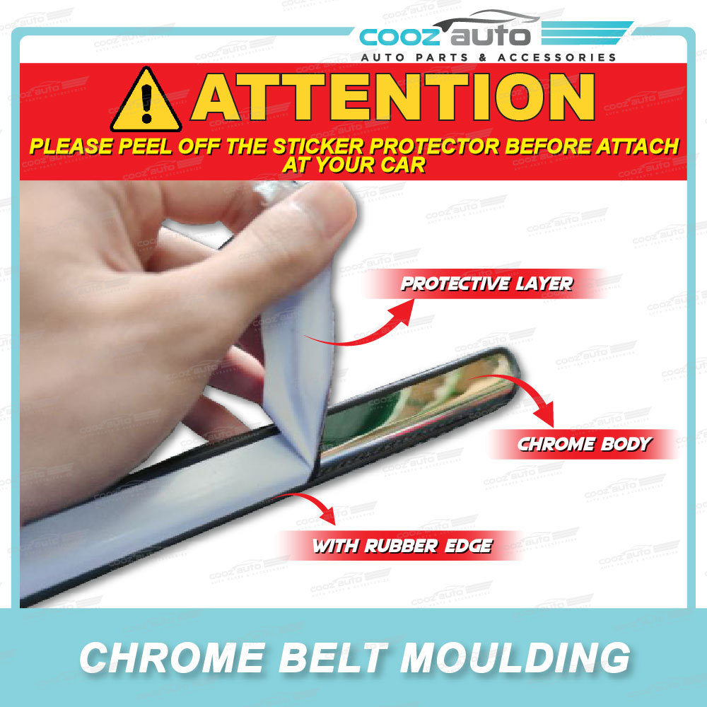 Perodua Axia 2014 - 2022 Window Trim Lining Door Belt Moulding Panel ...