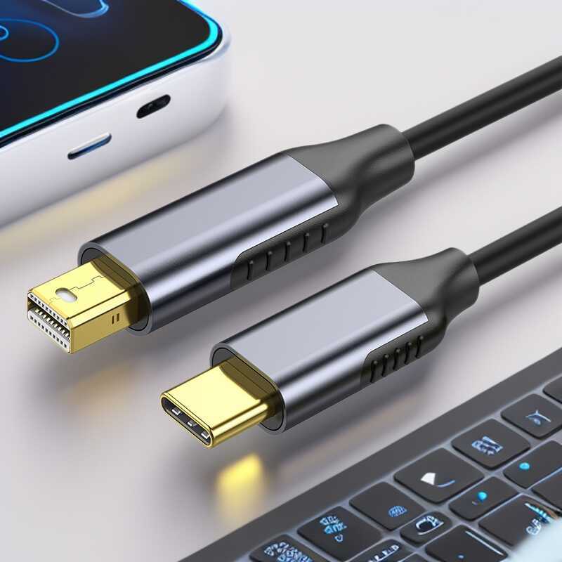 Type c to Mini DP1.4 USBC to MINIDP Conversion Cable Displayport ...