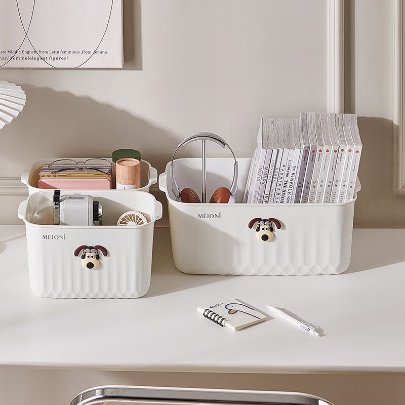 X-Mart Storage Box Organizer With Cover Plastic Container Basket ...